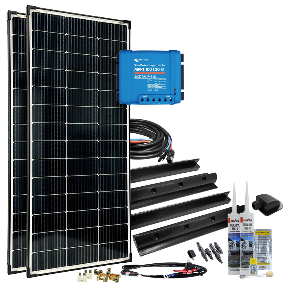 Offgridtec mPremium+ XL 300W 12V MPPT caravan solar system