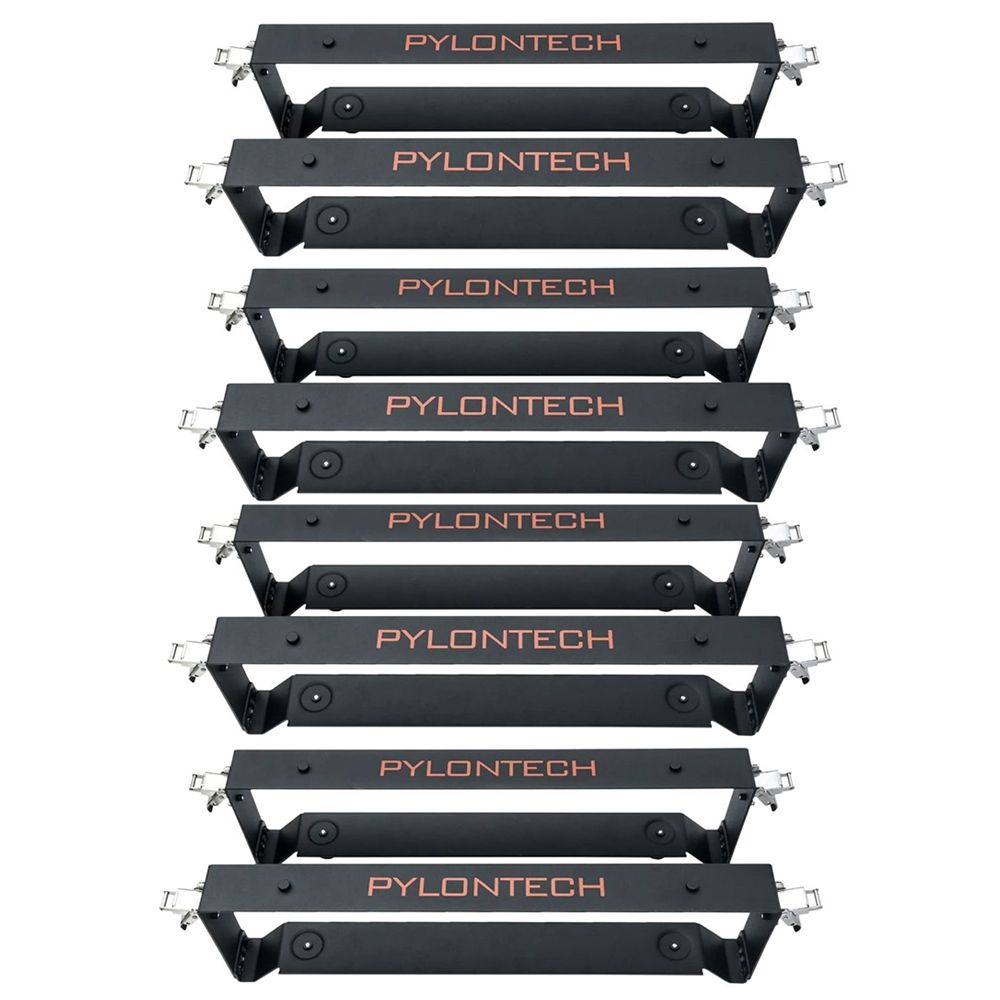 4x Pylontech US3000C LiFePO4 48V + brackets + connection cables 14kWh ...