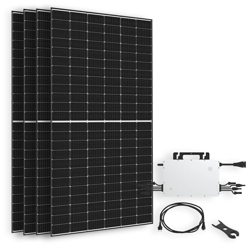 Offgridtec® Solar-Direct 1800W HMS-1600 Solar System Bifacial Grid Feed ...